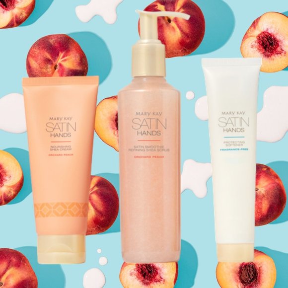 Mary Kay | Bath & Body | Limitededition Orchard Peach Satin Hands ...
